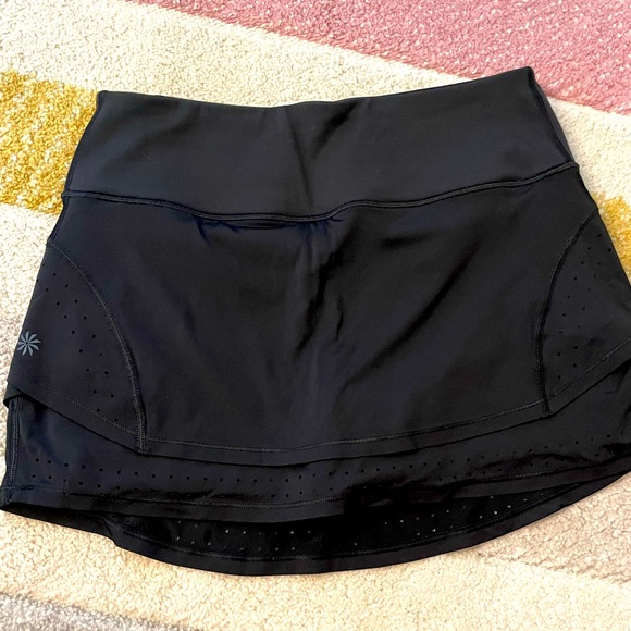 Athleta | Shorts | Athleta Black Skort | Poshmark